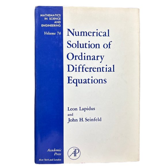 Academic Press | Office | Numerical Solution Of Ordinary Differential Equations By Lapidus ...